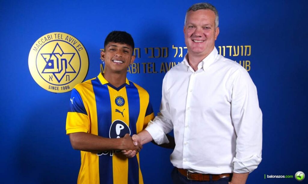 Kevin Andrade llega al Maccabi Tel Aviv